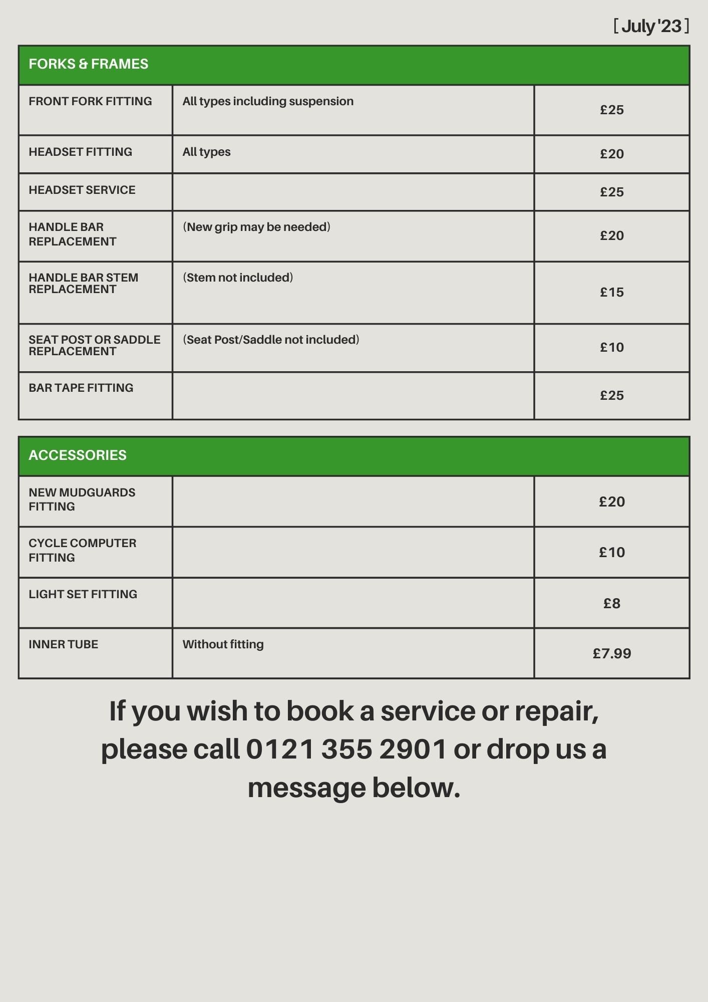 Sutton Runner Cycle Service Centre